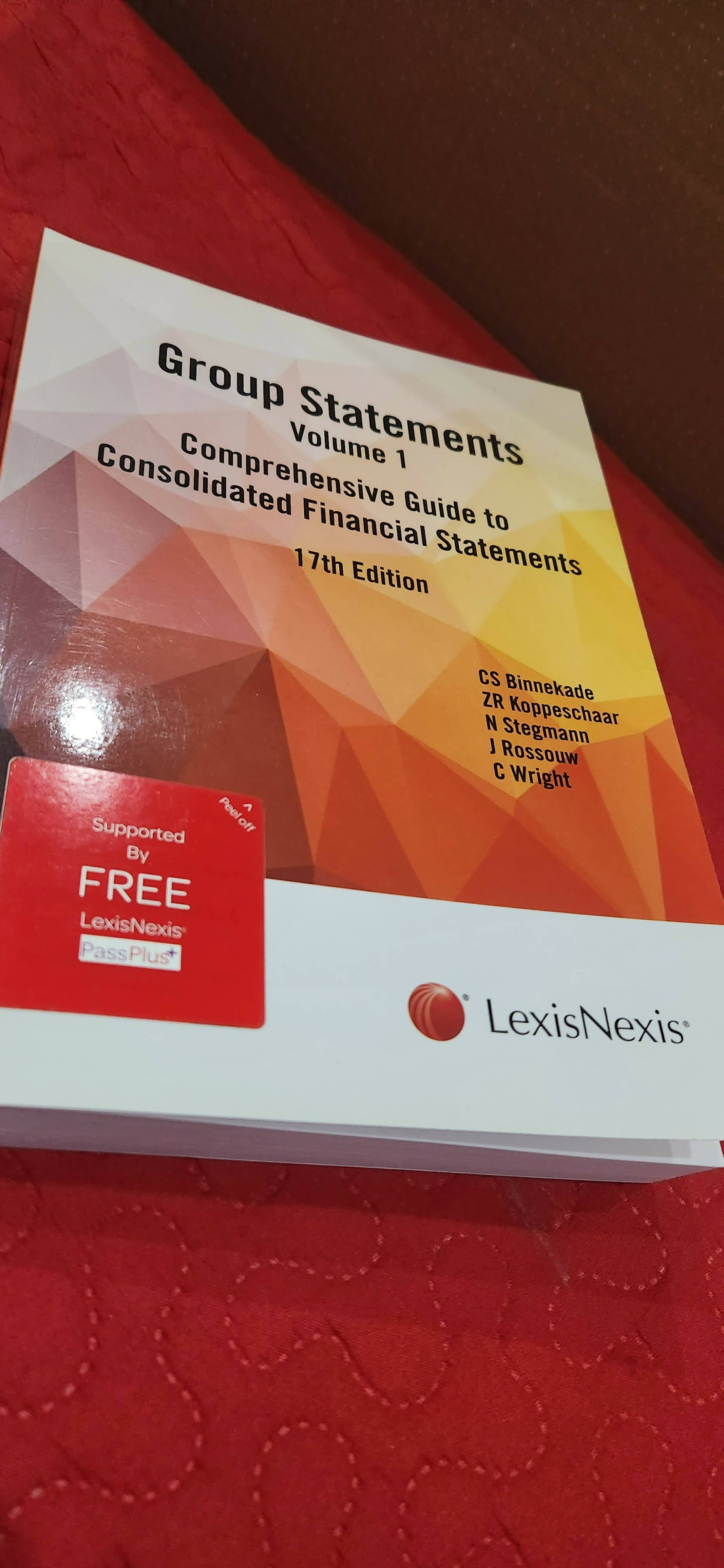 Group Statements - Volume 1 - 17th Edition – webuytextbooks Group Statements - Volume 1 - 17th Edition – webuytextbooks