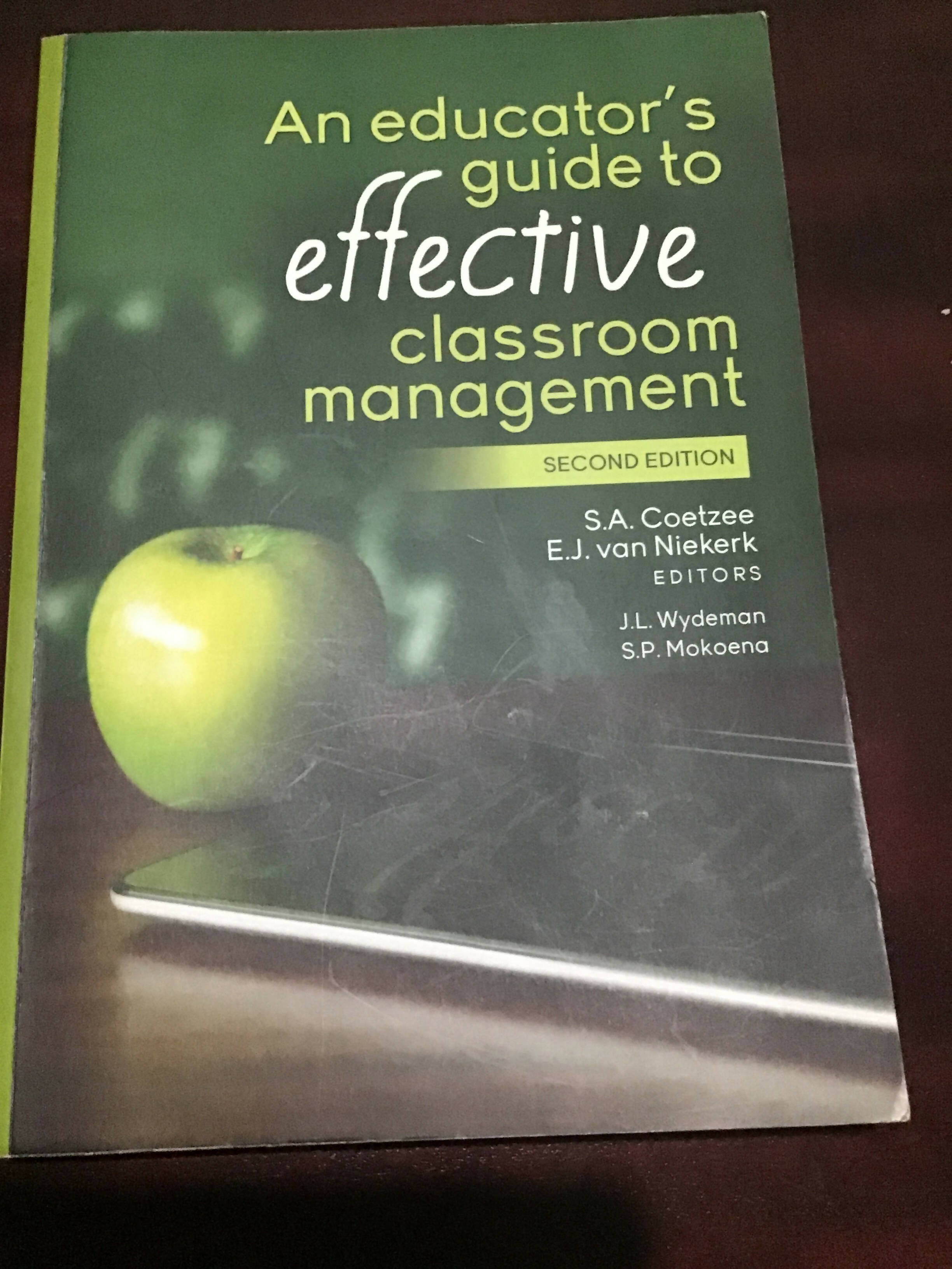 An Educators Guide To Effective Classroom Management Second Edition